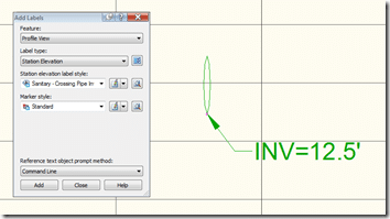 Labeling Pipe Crossing Inverts - The CAD Geek