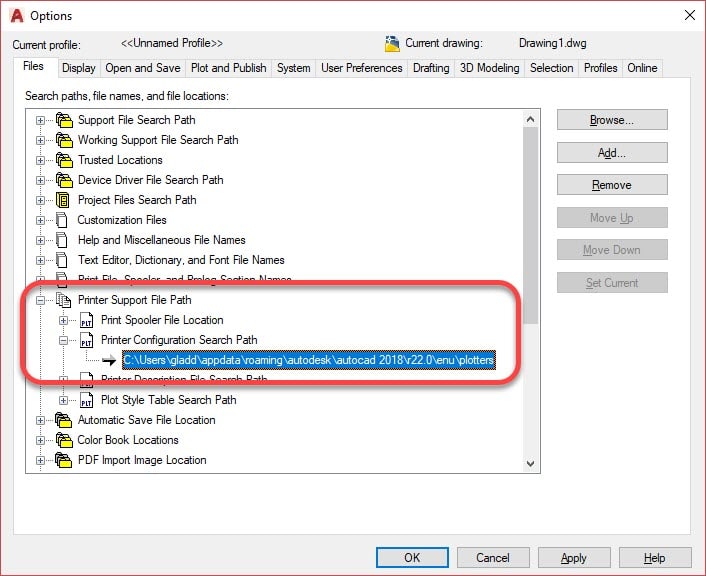 Simplify Autocad Plotting By Hiding System Printers The Cad Geek